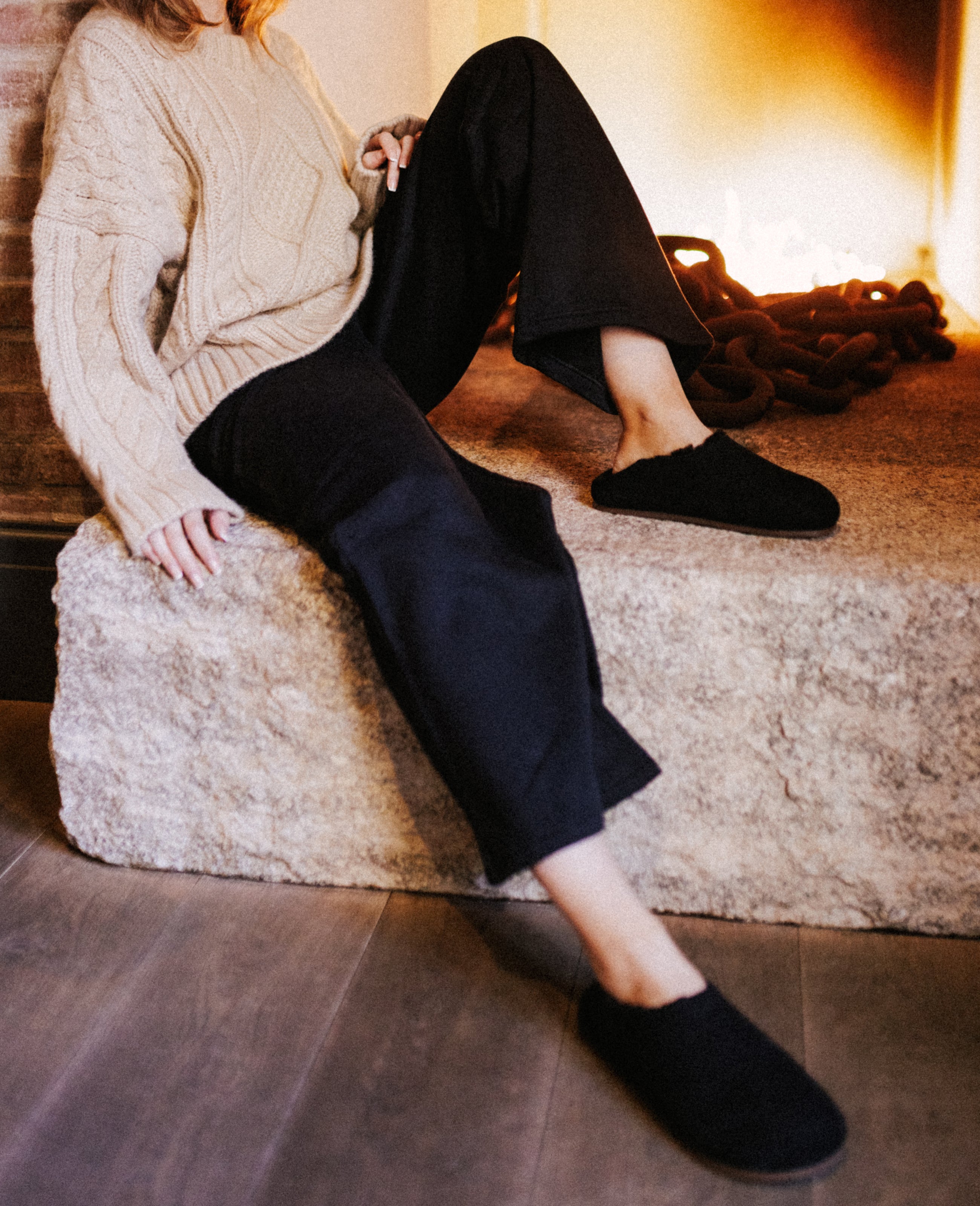 Slof - Slip-on - Black